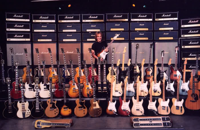 jfn home recording & guitar: Some of the largest guitar collections
