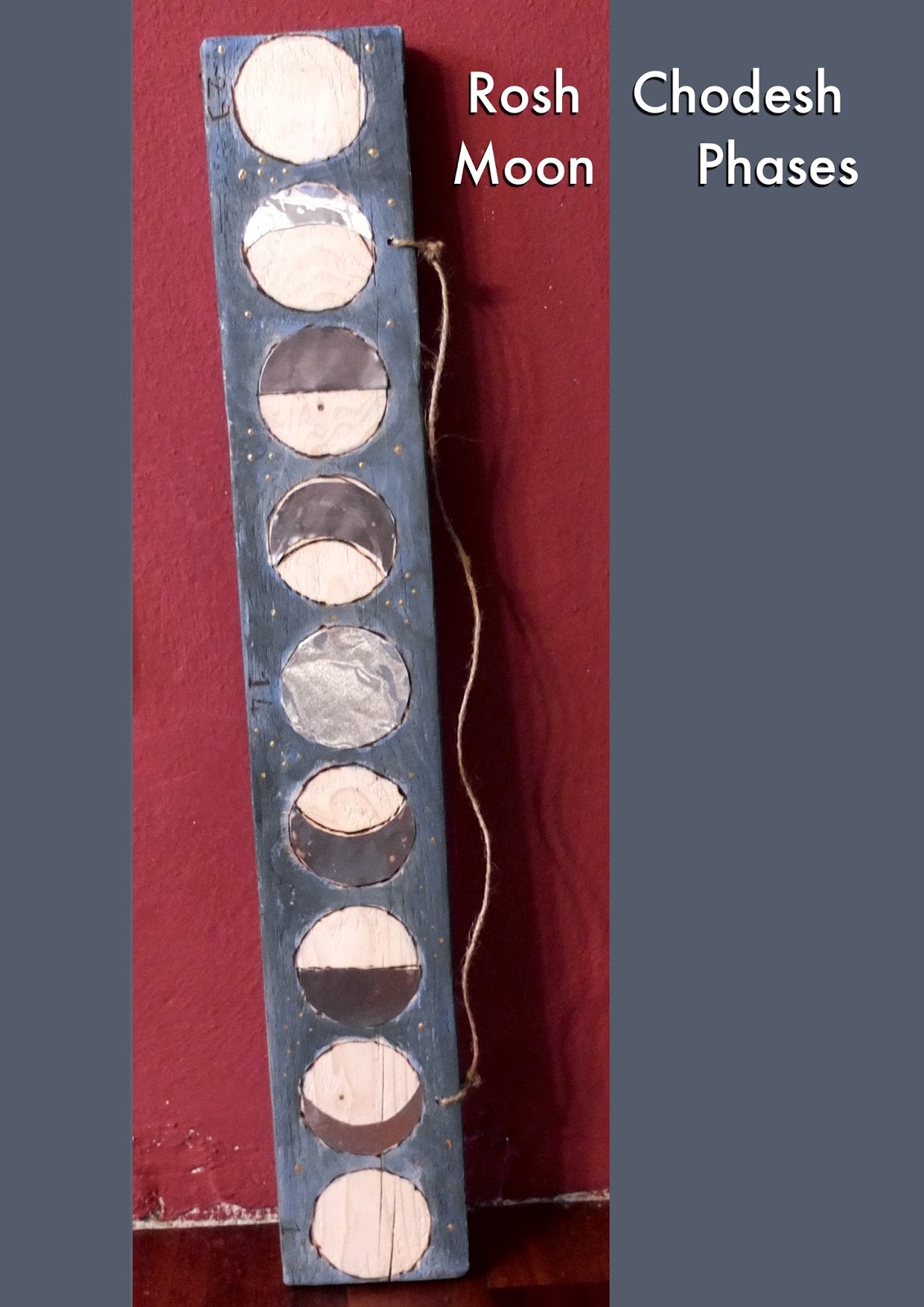 our Jewish little place: Rosh chodesh moon phases