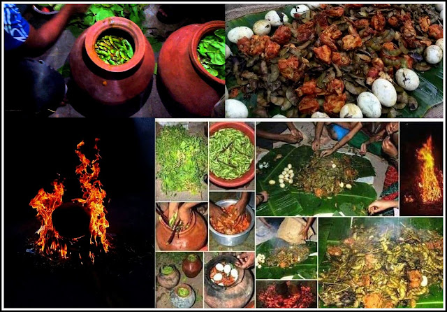 Village popati chicken Recipe