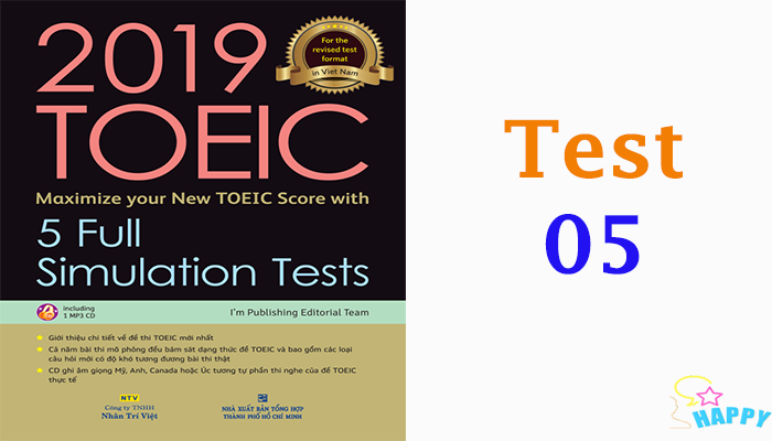 Listening Maximize your New TOEIC Score - Test 5 - Chia sẻ kiến thức TOEIC