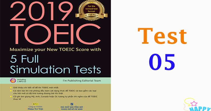 Listening Maximize your New TOEIC Score - Test 5 - Chia sẻ kiến thức TOEIC