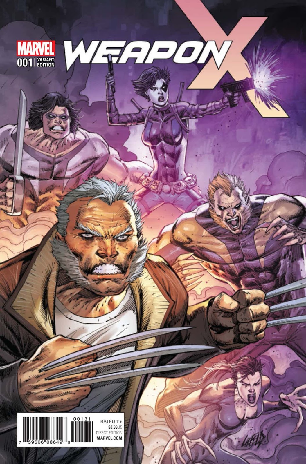 The Movie Sleuth: Images: Marvel Comics Weapon X #1 Preview