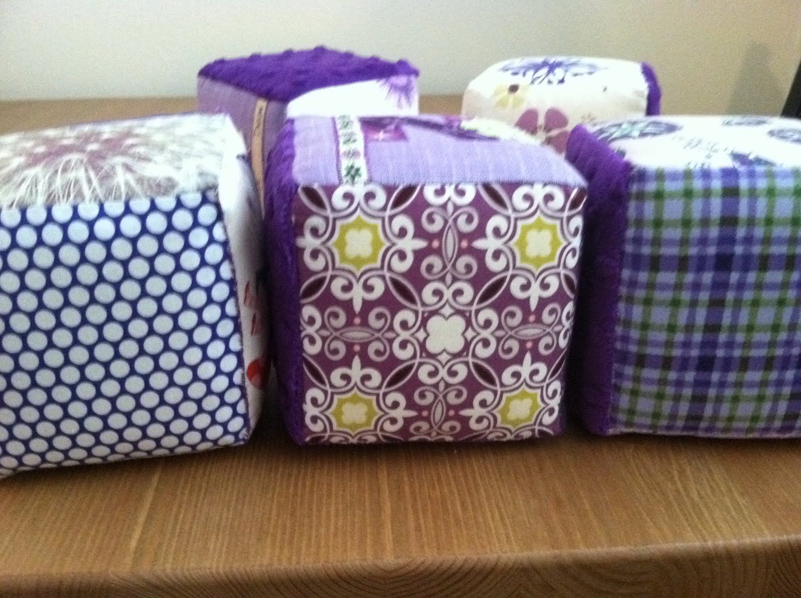 Woof Nanny: Fabric Baby Blocks