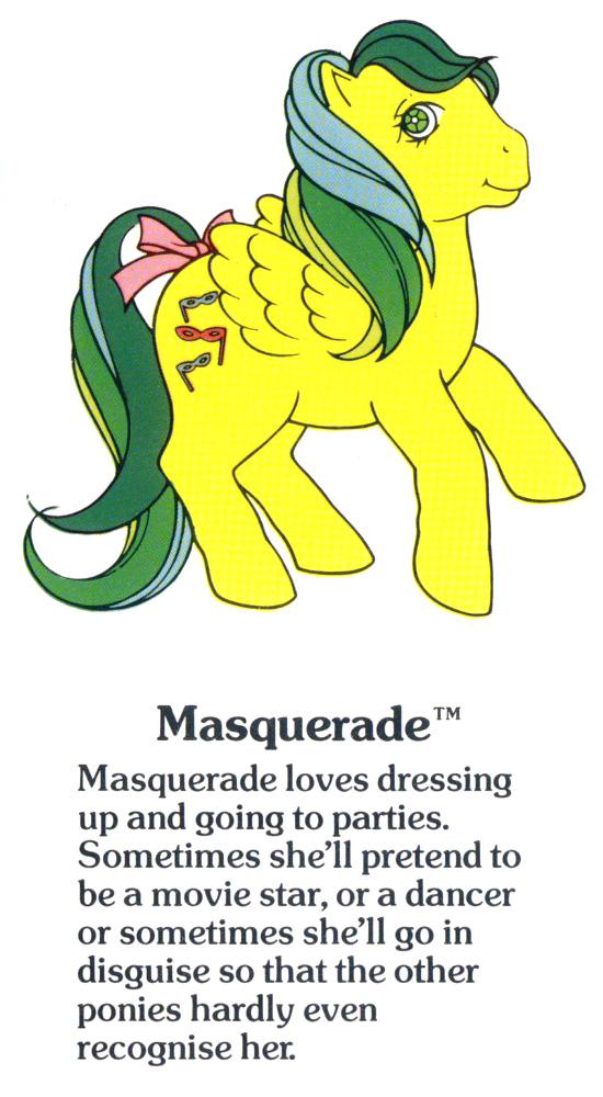 My Little Pony Fact File: Masquerade
