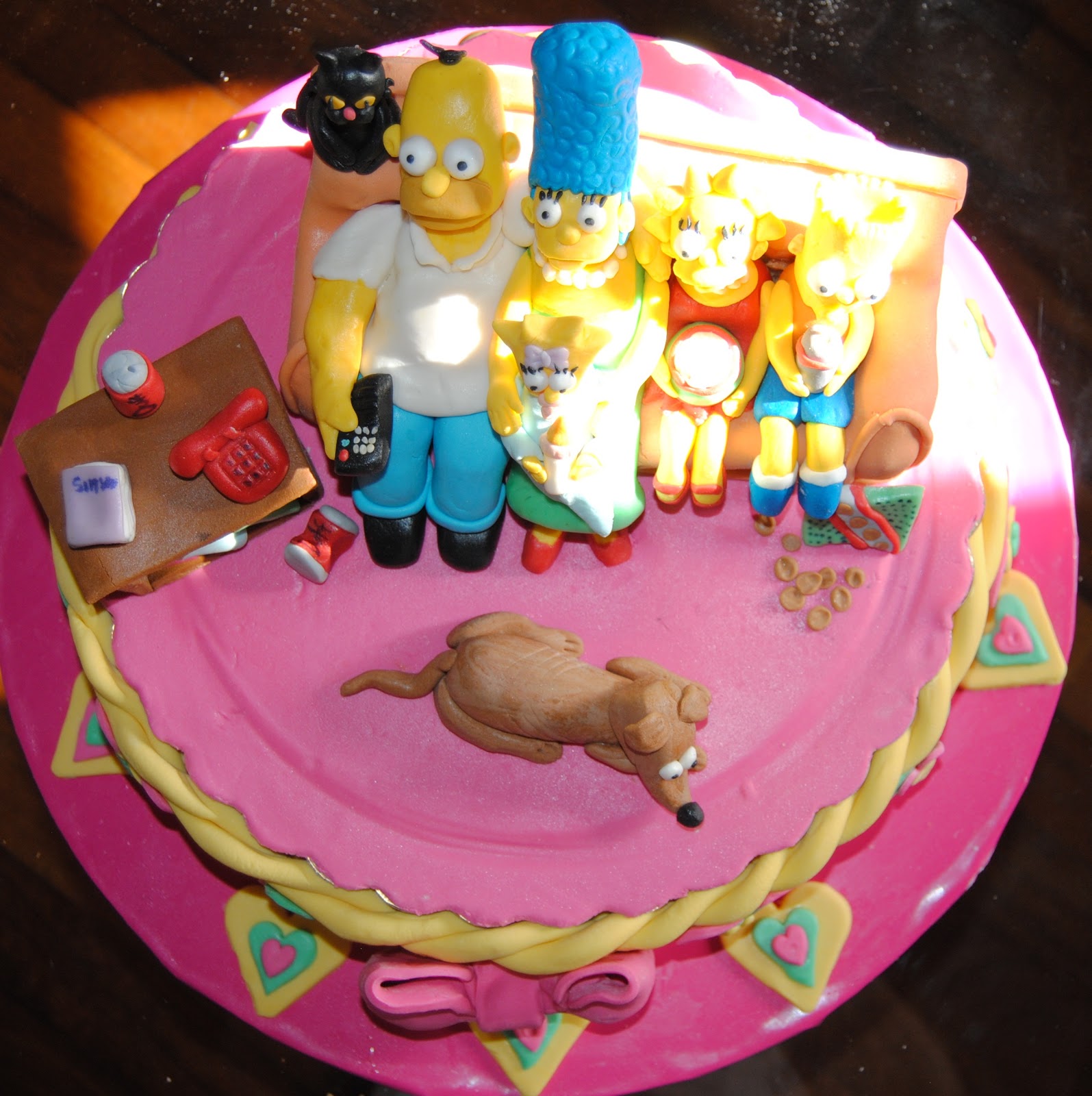 tutti pazzi per le torte: torta simpson