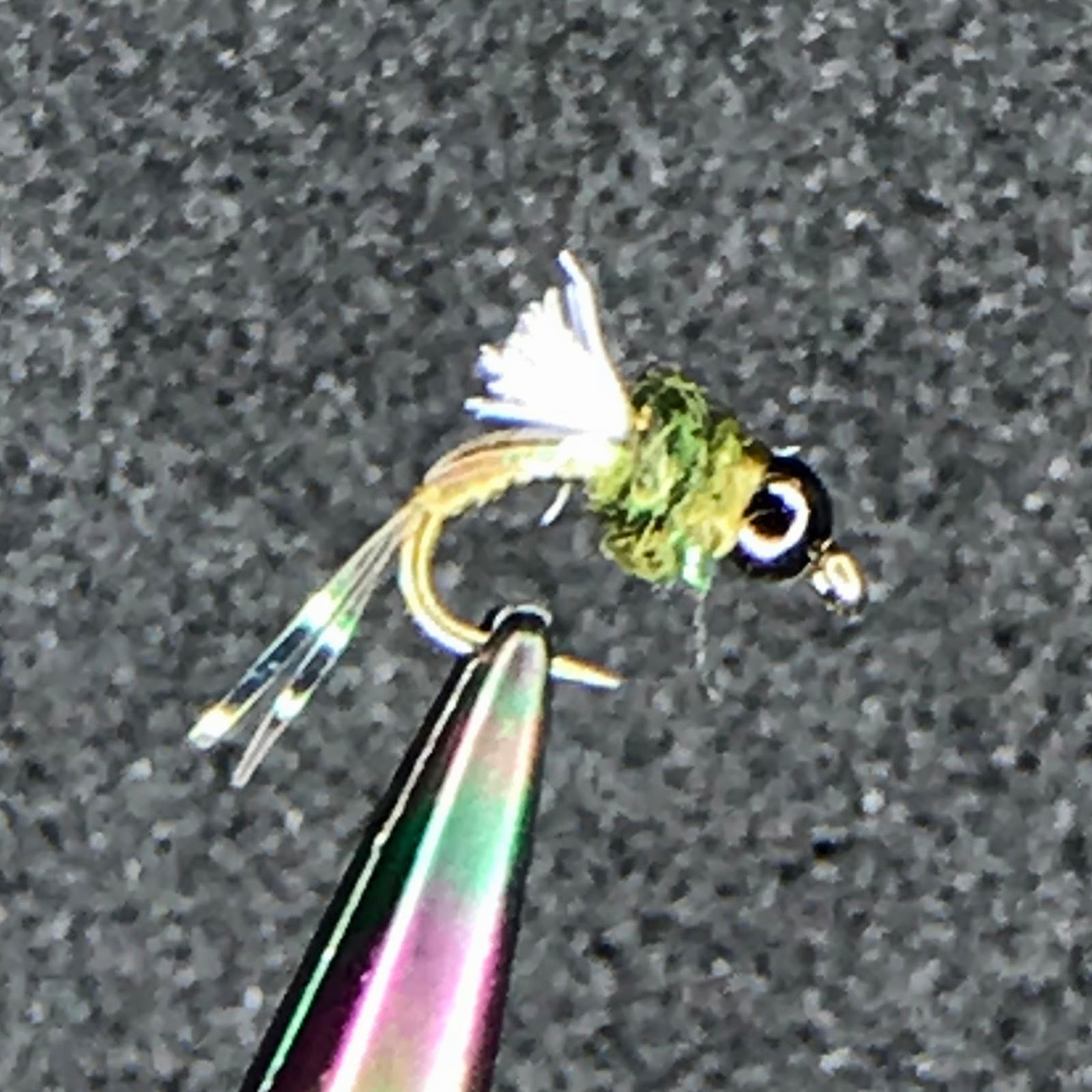 Gr8 Fish: Tyin' My Cheeseman Emerger Variant 21May18