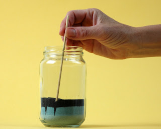 El Taller de Pepa: DECORANDO CON ARENA DE COLORES