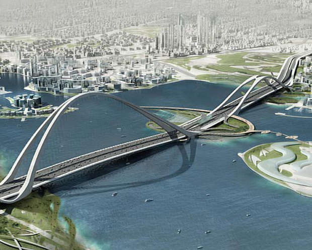 World's Largest Arch Bridge in Dubai by 2011/2012 | All Wallpapers