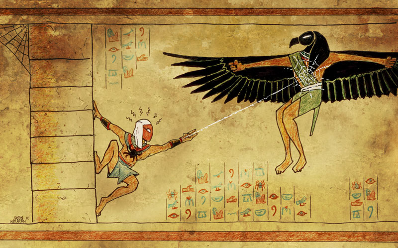 Popped Culture: The Amazing, Ancient Egyptian Spider-Man