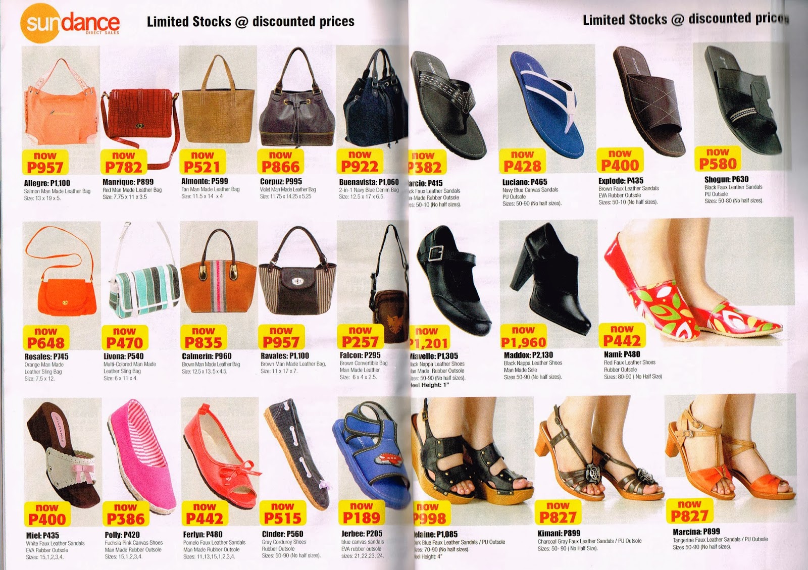 Sundance Branch Directory: Discounted Items March - April 2014