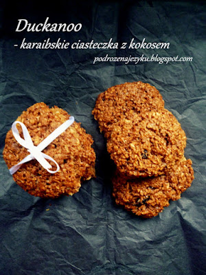 Podróże na języku: Duckanoo - karaibskie ciastecztka z kokosem