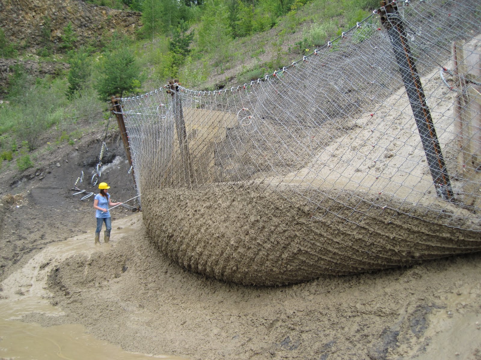 Inside the Debris Flow: Shallow landslide full-scale field test ...