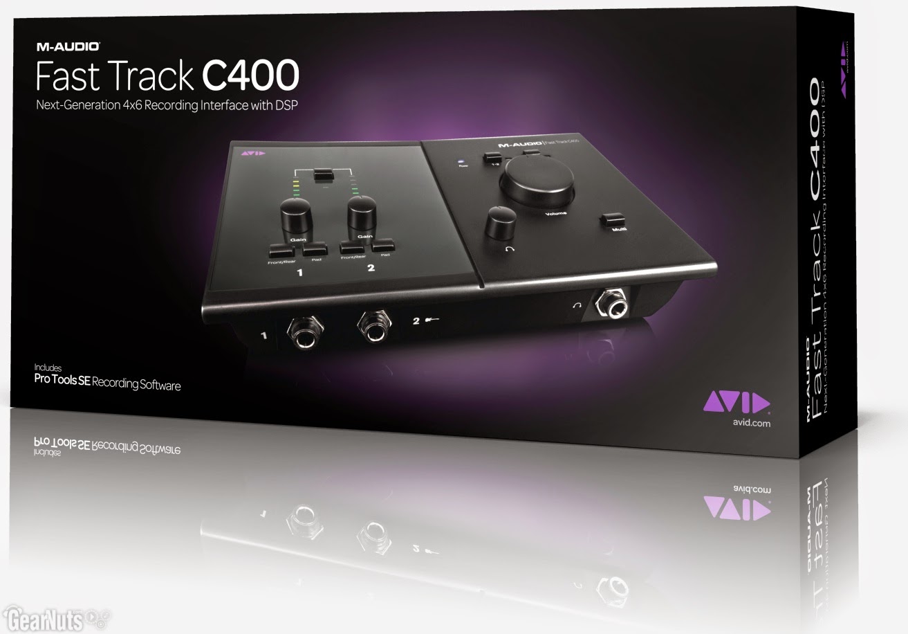 Avid 9900-65162-12 M-Audio Fast Track C400 - Next Generation 4x6 ...