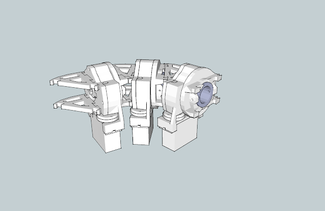 InMoov: Inmoov robot shoulder