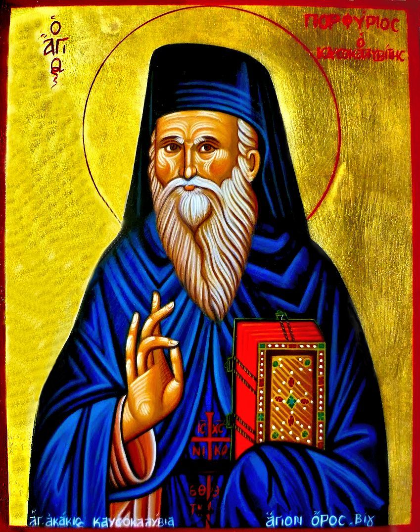 Saint Porphyrios: The Disposition of a Moralist - ORTHOGNOSIA