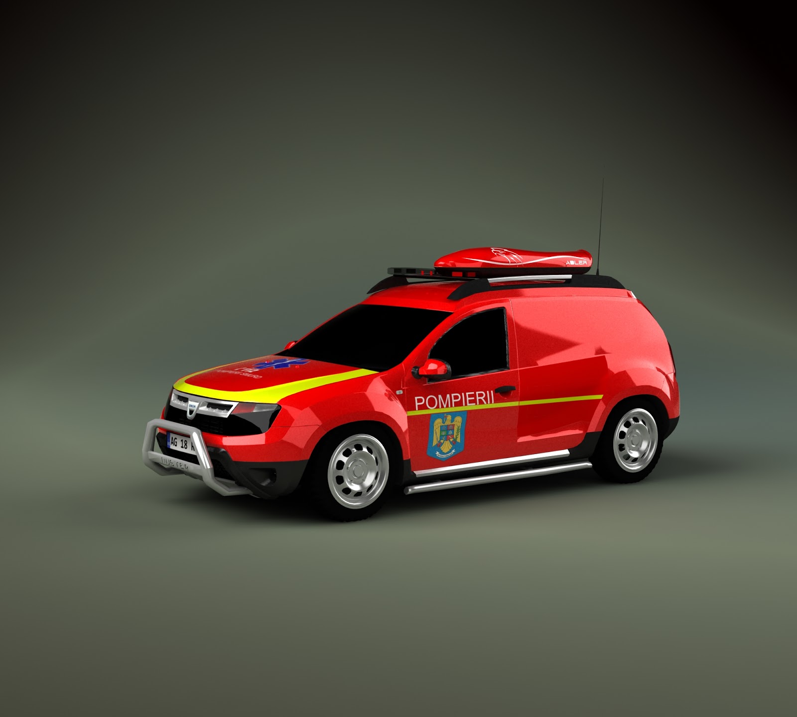 Wippy's Garage : 2010 Dacia Duster Pompierii | Dupa cum am promis, am ...