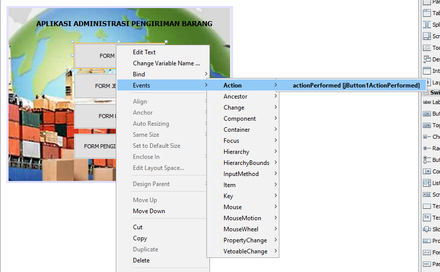 Cara Membuat Aplikasi Pengiriman Barang dengan Database di Program ...