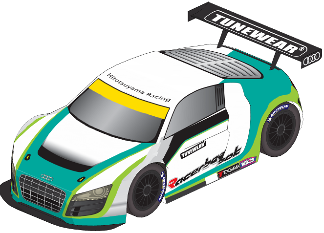 Papercraft - Audi Sport R8 LMS - Papercraft4u | Free Papercrafts, Paper ...