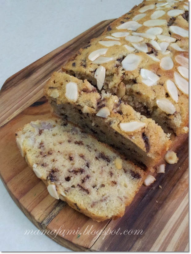 MamaFaMi's Spice n Splendour: Banana Chocolate Rice Cake & SELAMAT TINGGAL