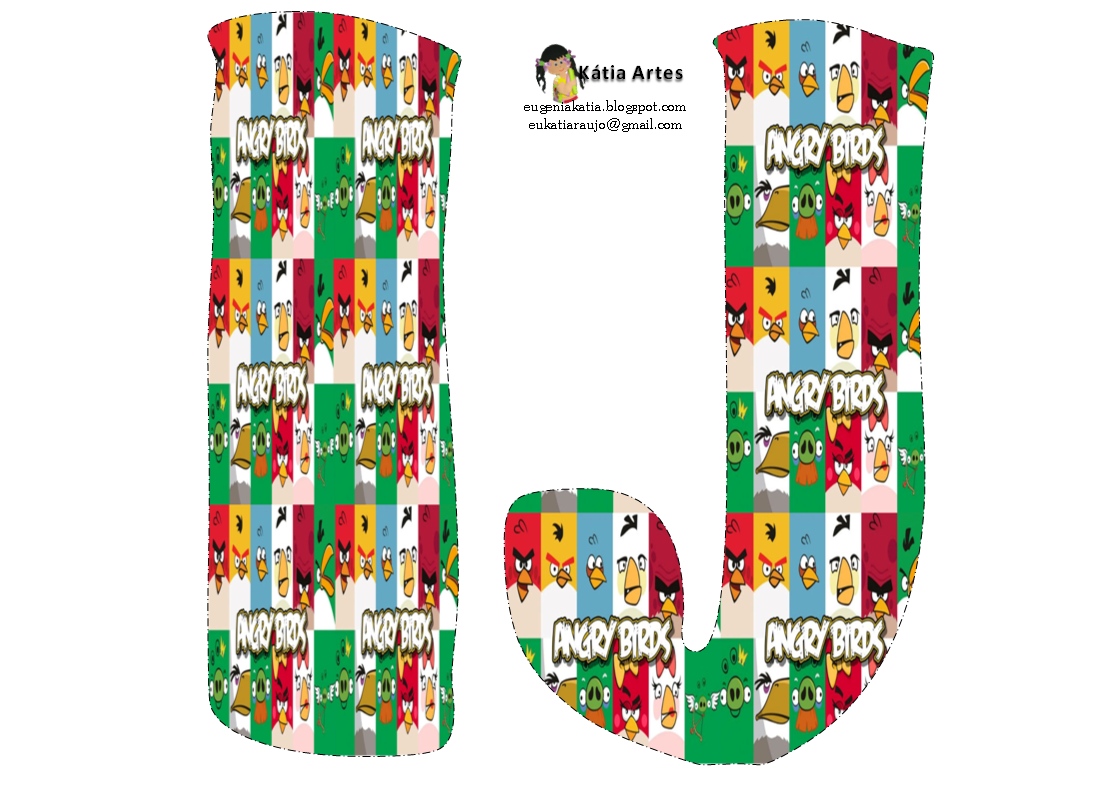 Alfabeto Angry Birds. - Oh my Alfabetos!