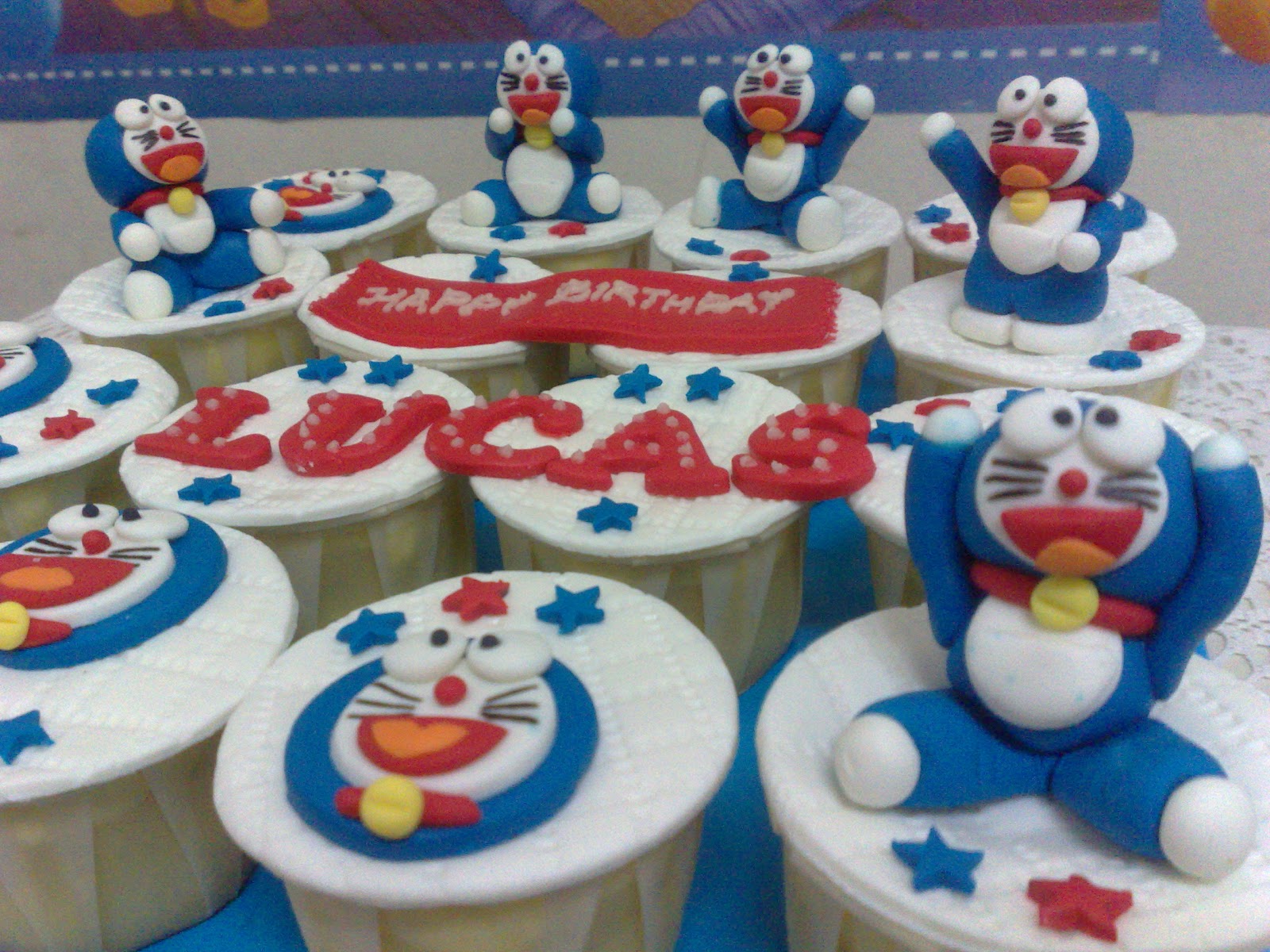 L'mis Cakes & Cupcakes Ipoh Contact : 012-5991233 : Doraemon CupCakes
