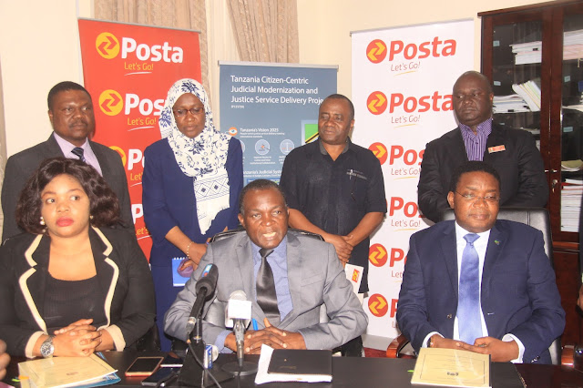 MAHAKAMA YAINGIA MKATABA POSTA MLANGONI NA SHIRIKA LA POSTA TANZANIA ...