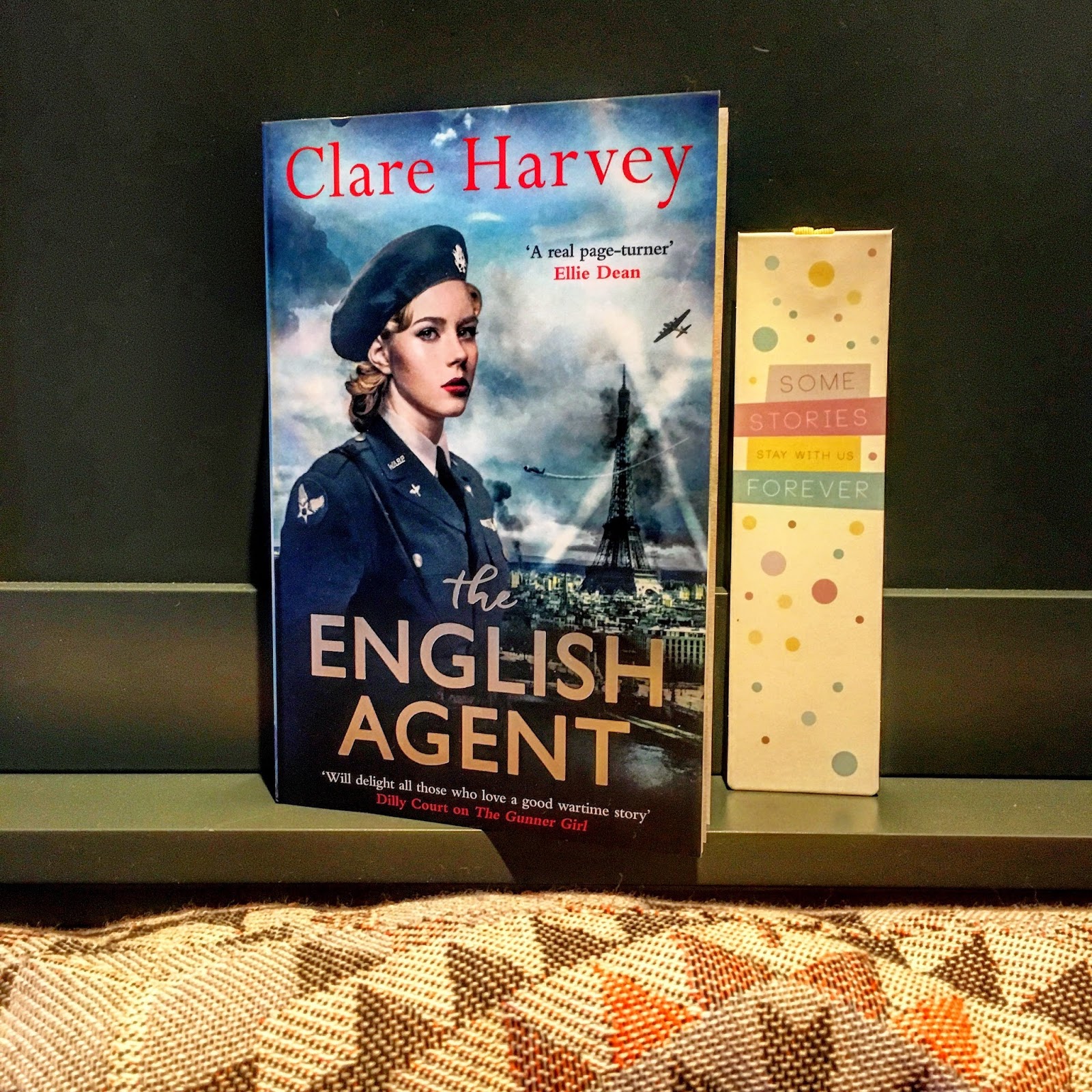 Simona's Corner of Dreams: The English Agent - by Clare Harvey + Author ...