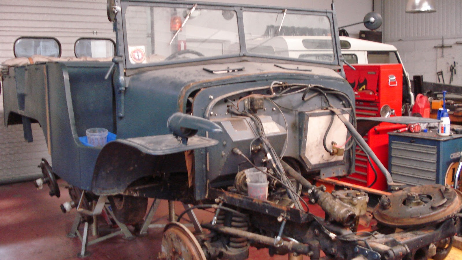 Ma Kubelwagen Lili: RESTAURATION d'un LAFFLY W15T