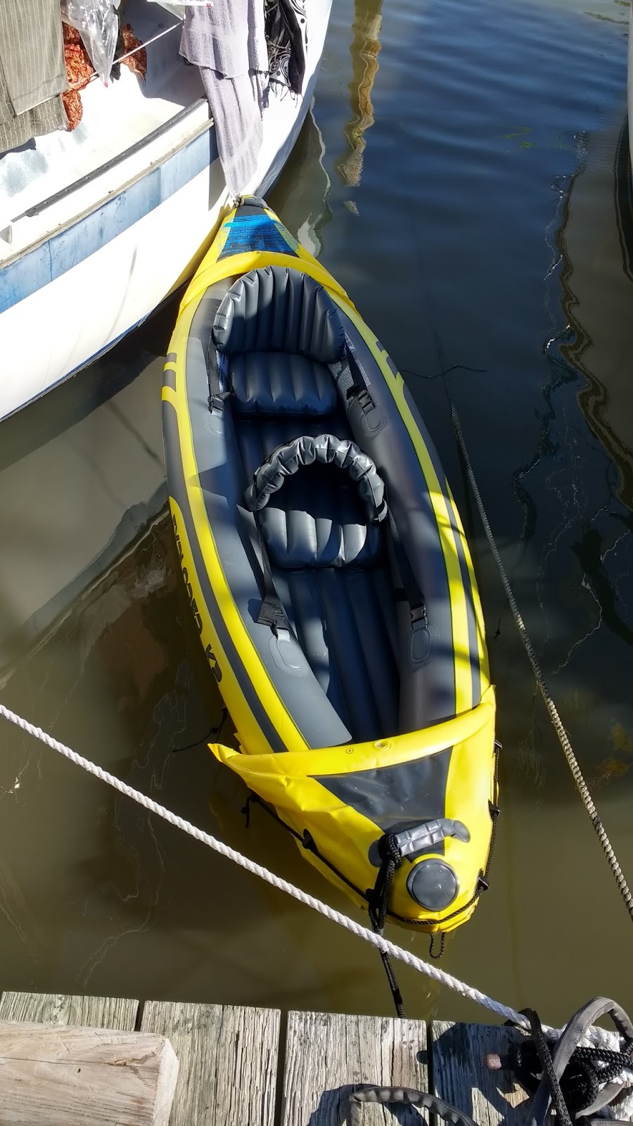 The Floating Empire: Intex Kayak K2 Explorer Review