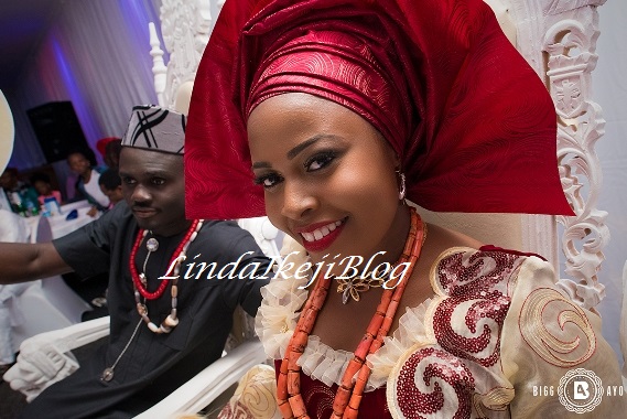 Photos from Joseph Yobo's younger brother Gideon's traditional wedding