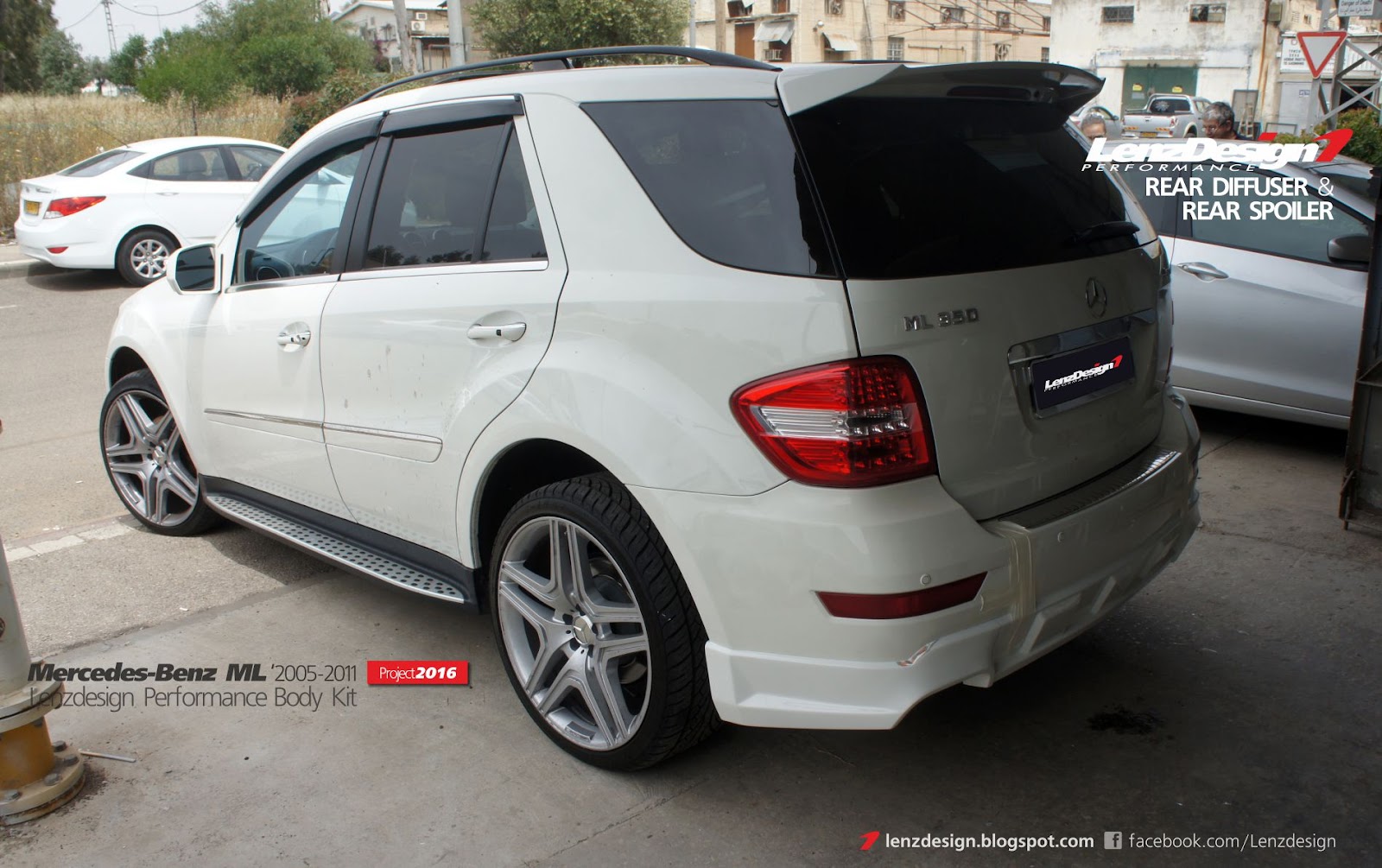 Mercedes-Benz ML W164 Lenzdesign Bodykit & Spoilers