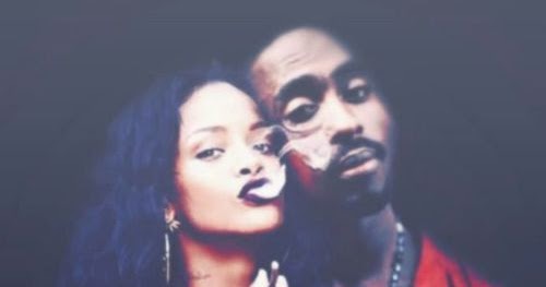 Tupac With Rihanna