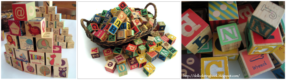 Classic Alphabet Blocks