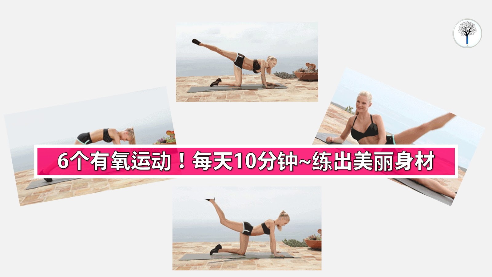 6个有氧运动！每天10分钟~练出美丽身材 - Leesharing