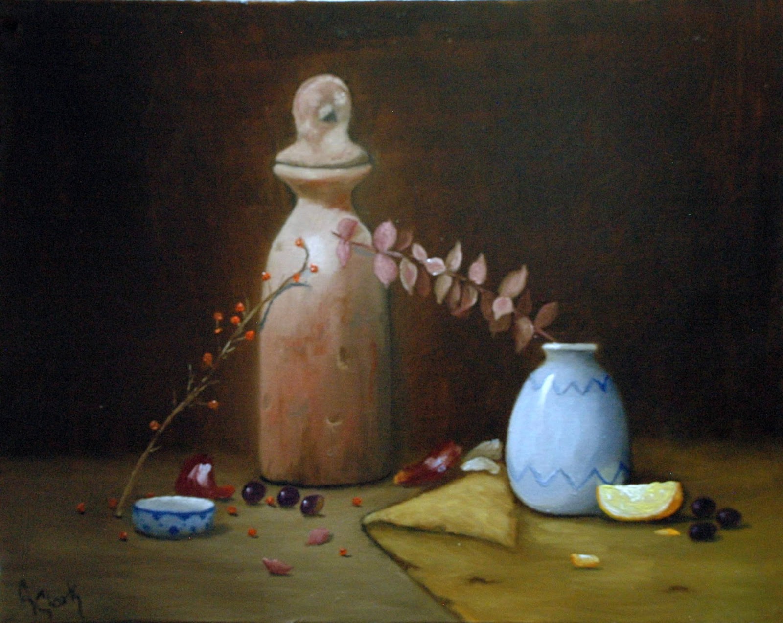 Catherine Clark fine art: Clay Vessel