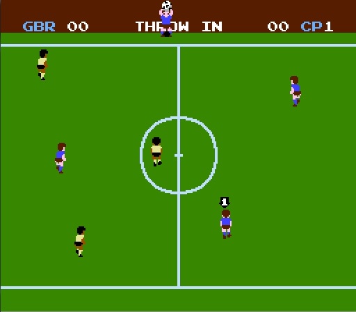Video Game Screenshots Depot: Soccer (NES / Famicom)