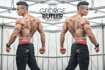 the beauty of male muscle: George