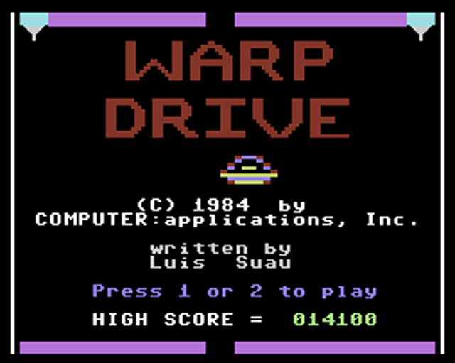 Indie Retro News: Warp Drive +3 - Frogs in space for the C64!