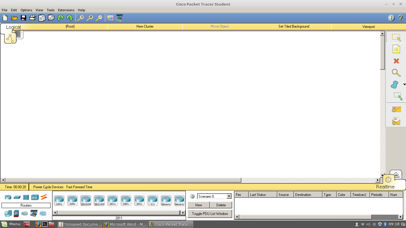 Cara Menyimpan dan menghapus konfigurasi pada Cisco packet Tracer