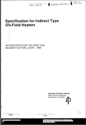 API SPECIFICATION 12K (SPEC 12K) ~ Petroleum Library