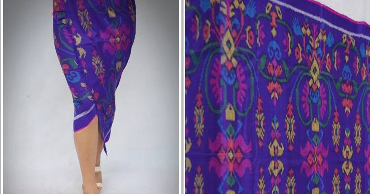 Kamen Endek Bali Terbaru Warna Biru l Whatsapp/Hp : 081999114482 (XL ...