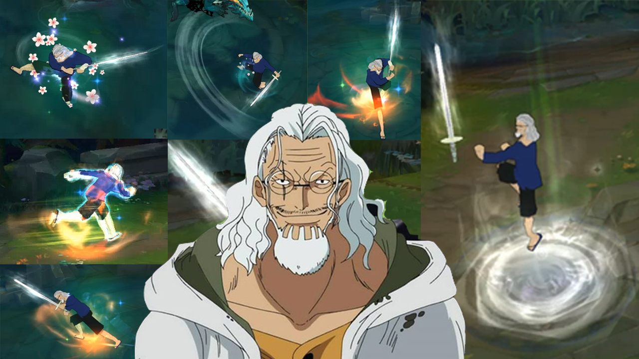 Mod Skin Master Yi Rayleigh One Piece