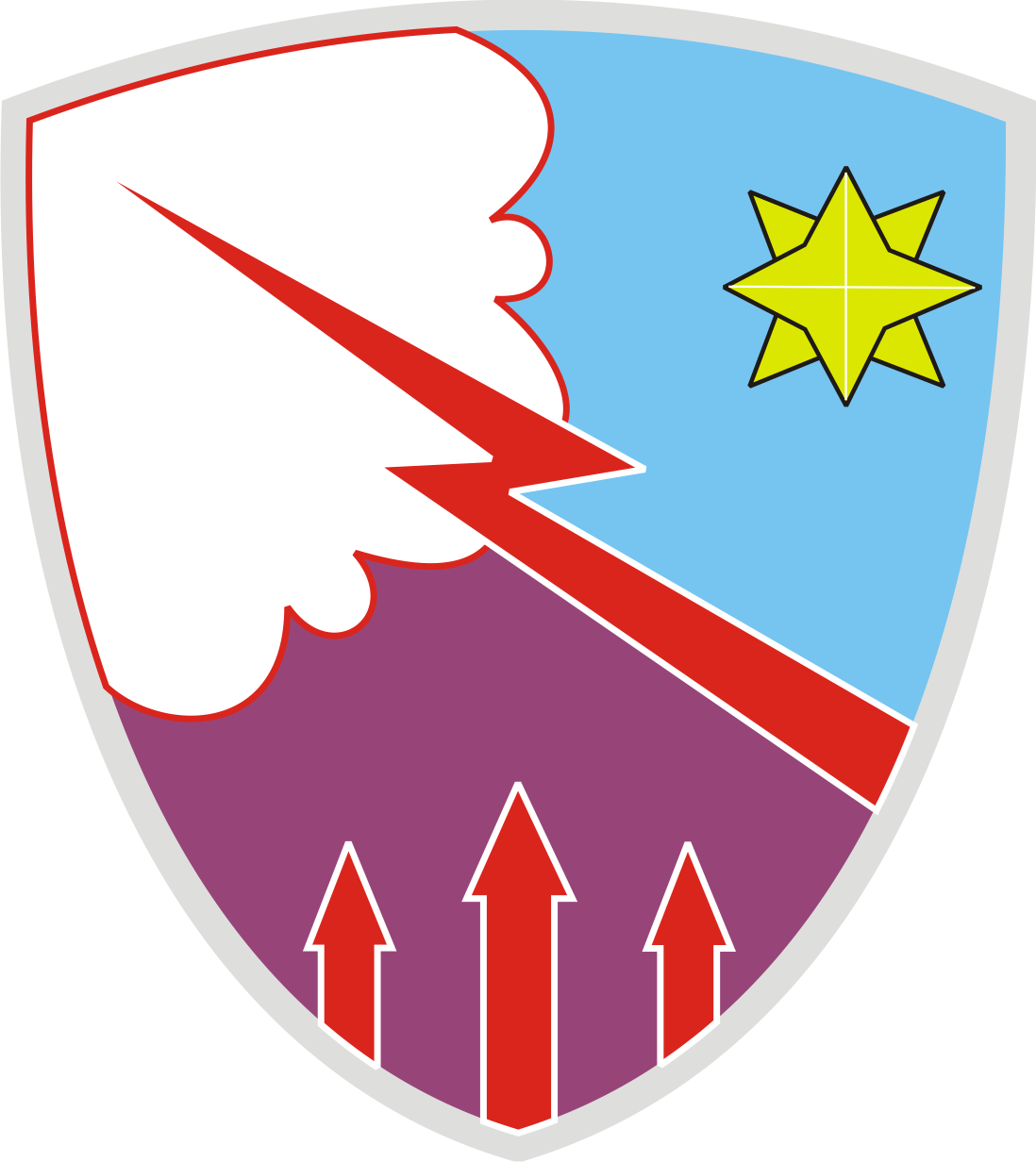 Logo Lanud Manuhua Biak - Pangkalan Udara TNI AU | Pusat Logo Vektor