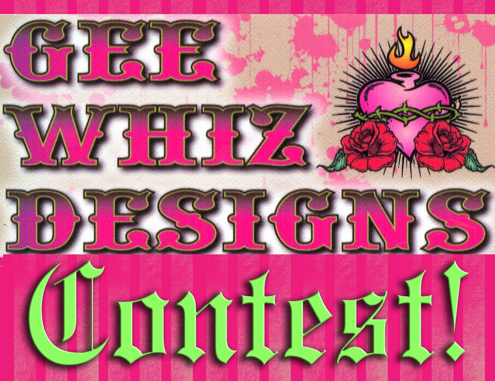 Gee Whiz Design: Original GEEE WHIZ Art Coloring Book Contest!