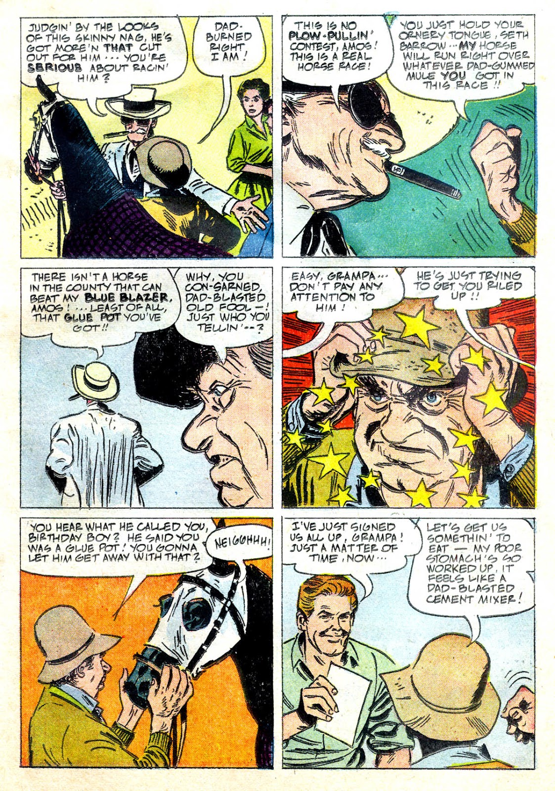 The ALEX TOTH archives: TOTH - FOUR COLOR COMICS 1134 Real McCoys ...