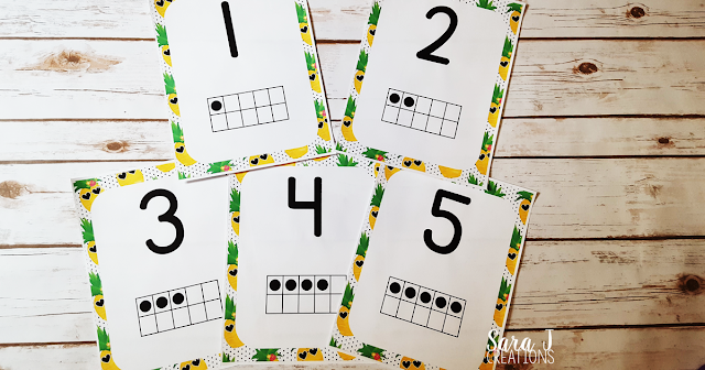 Pineapple Themed Classroom Decor | Sara J Creations