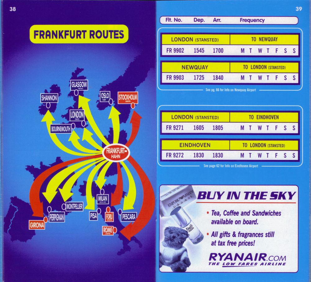 Airline memorabilia: Ryanair (2002/2003) [completo]
