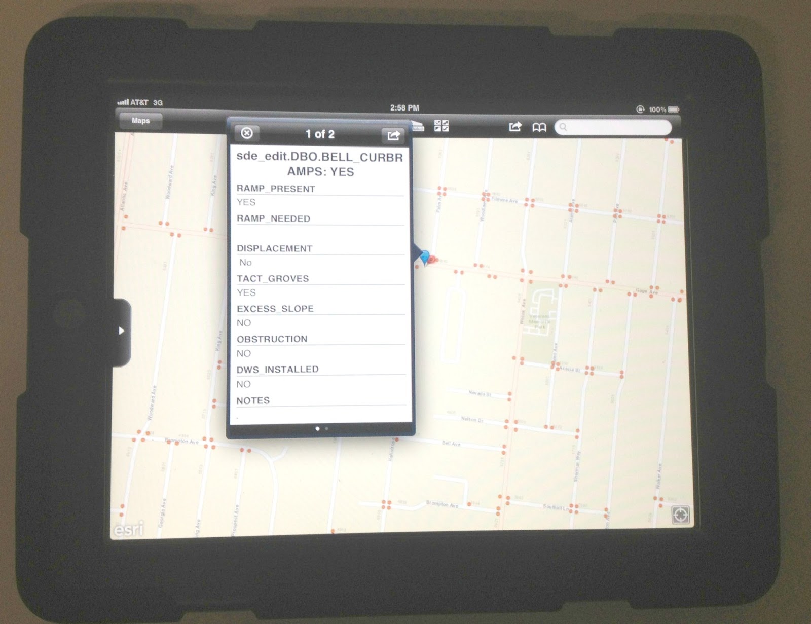 Interwest GIS: GIS ADA Compliance Curb Ramp Project