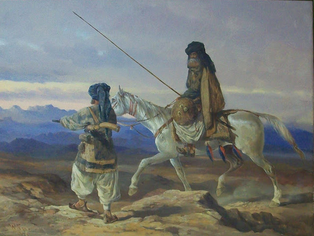 Paintings by General Walter Fane depicting Pashtuns | History of Pashtuns