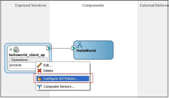 Enabling the HTTP Basic authentication to the Composite Service (Invoking a composite with HTTP ...
